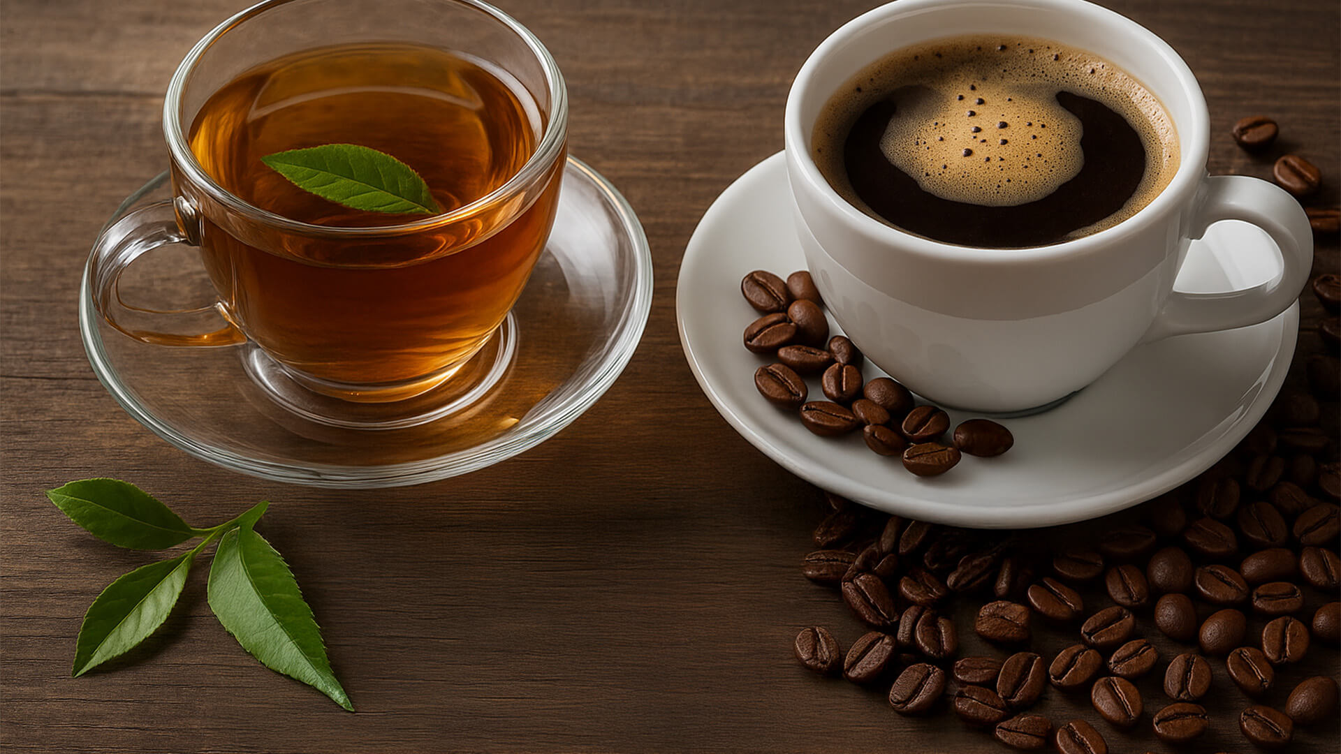 Čaj versus káva: Který nápoj je lepší pro vaše tělo a mysl? | Shanti